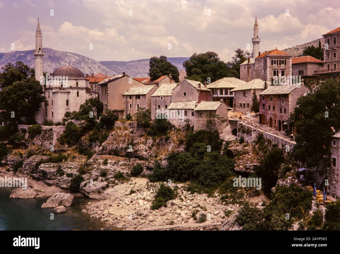 old Bridge of Mostar, 1964 Stock Photo - Alamy