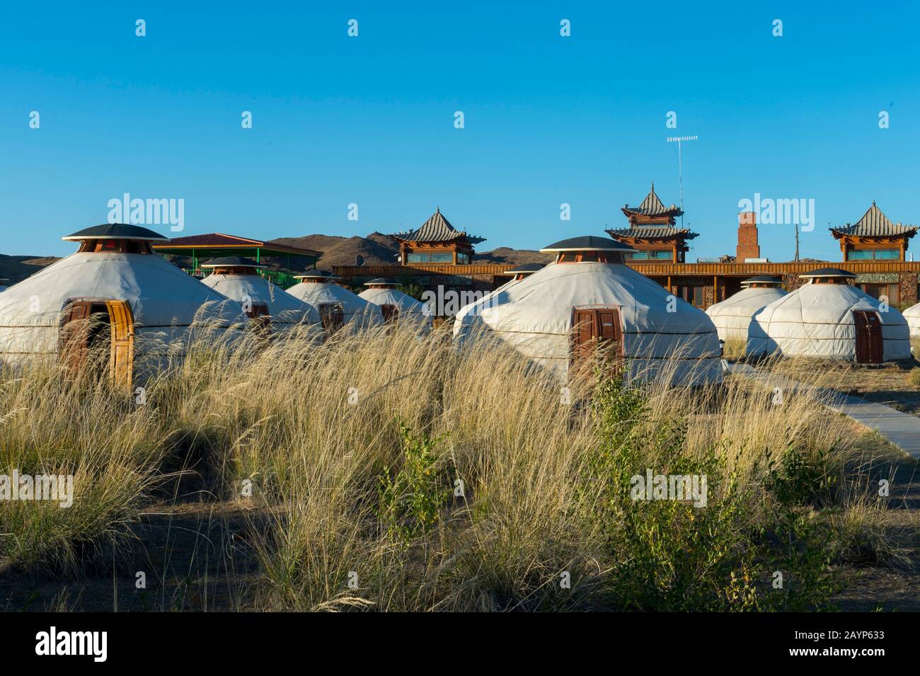 The Secret of Ongi Ger Camp along the Ongi River near the Ongiin Khiid ...