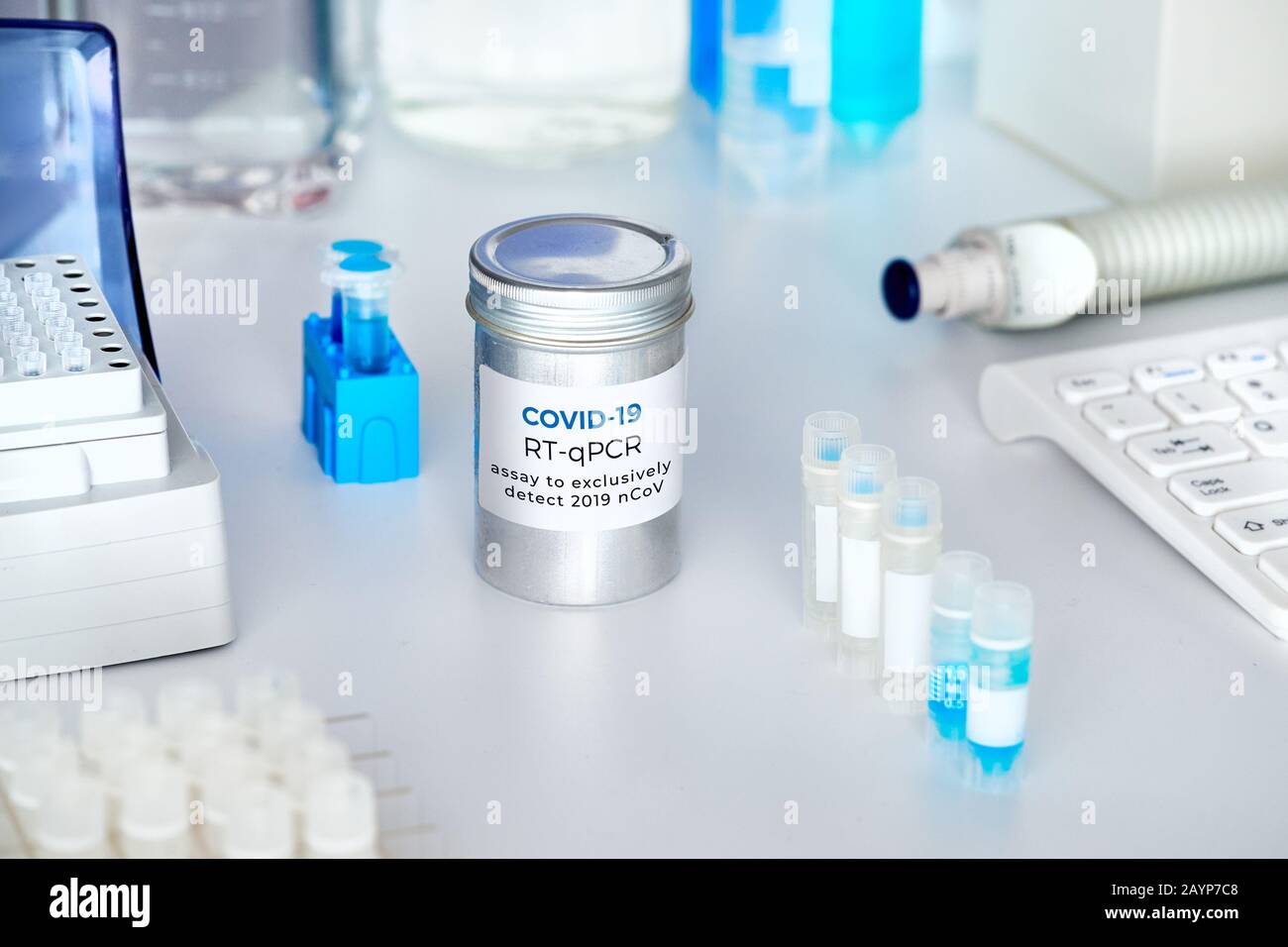 Test kit to detect novel COVID-19 coronavirus in patient samples. RT ...