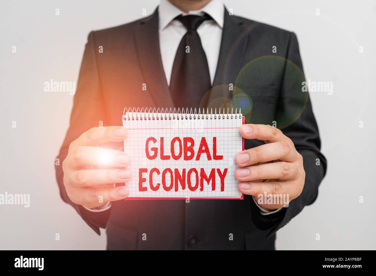 Text sign showing Global Economy. Business photo showcasing Worldwide ...