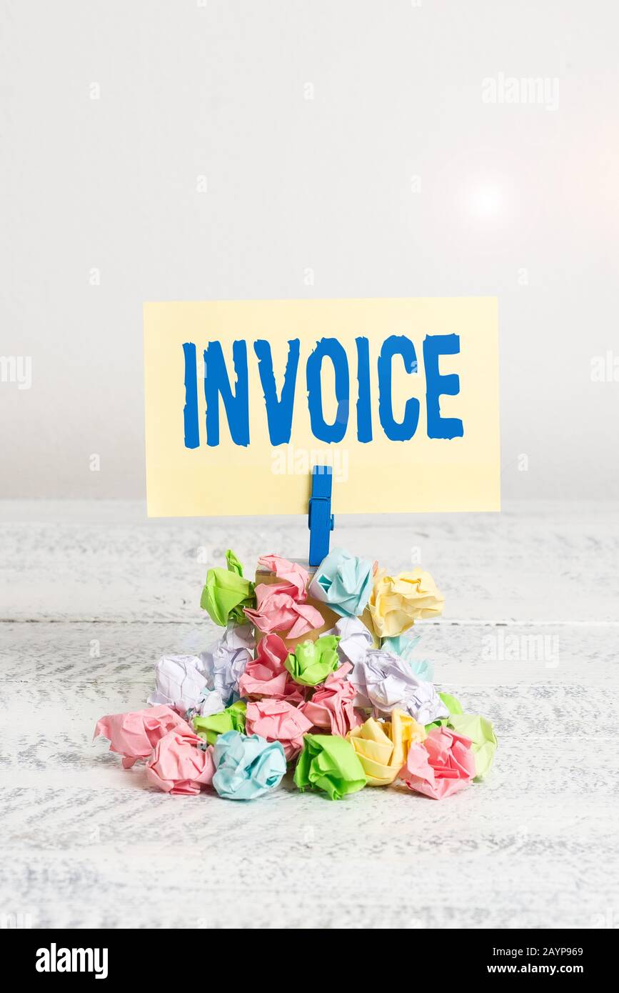 Crumpled receipt hi-res stock photography and images - Alamy