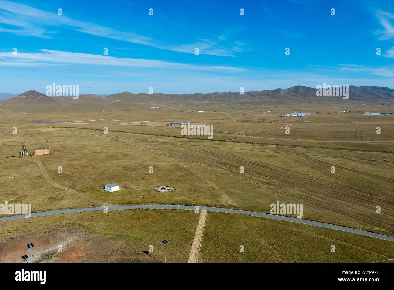 View from the observation platform in the head of the horse of the ...