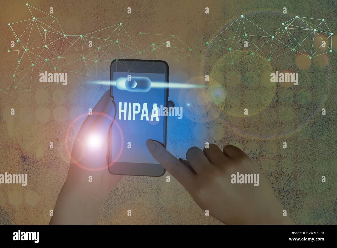 Conceptual hand writing showing Hipaa. Concept meaning Acronym stands ...