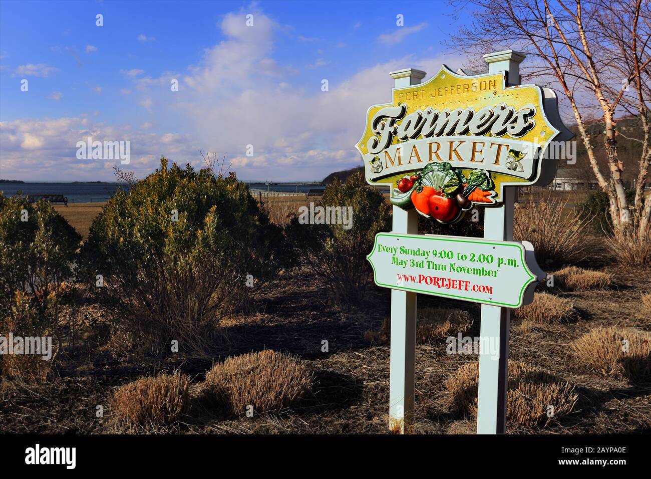 Port Jefferson Village Long Island New York Stock Photo - Alamy
