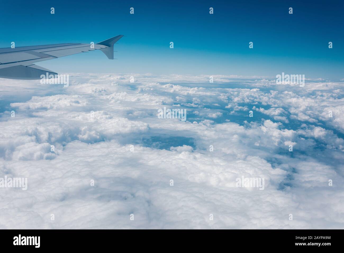 High altitude flight earth hi-res stock photography and images - Alamy