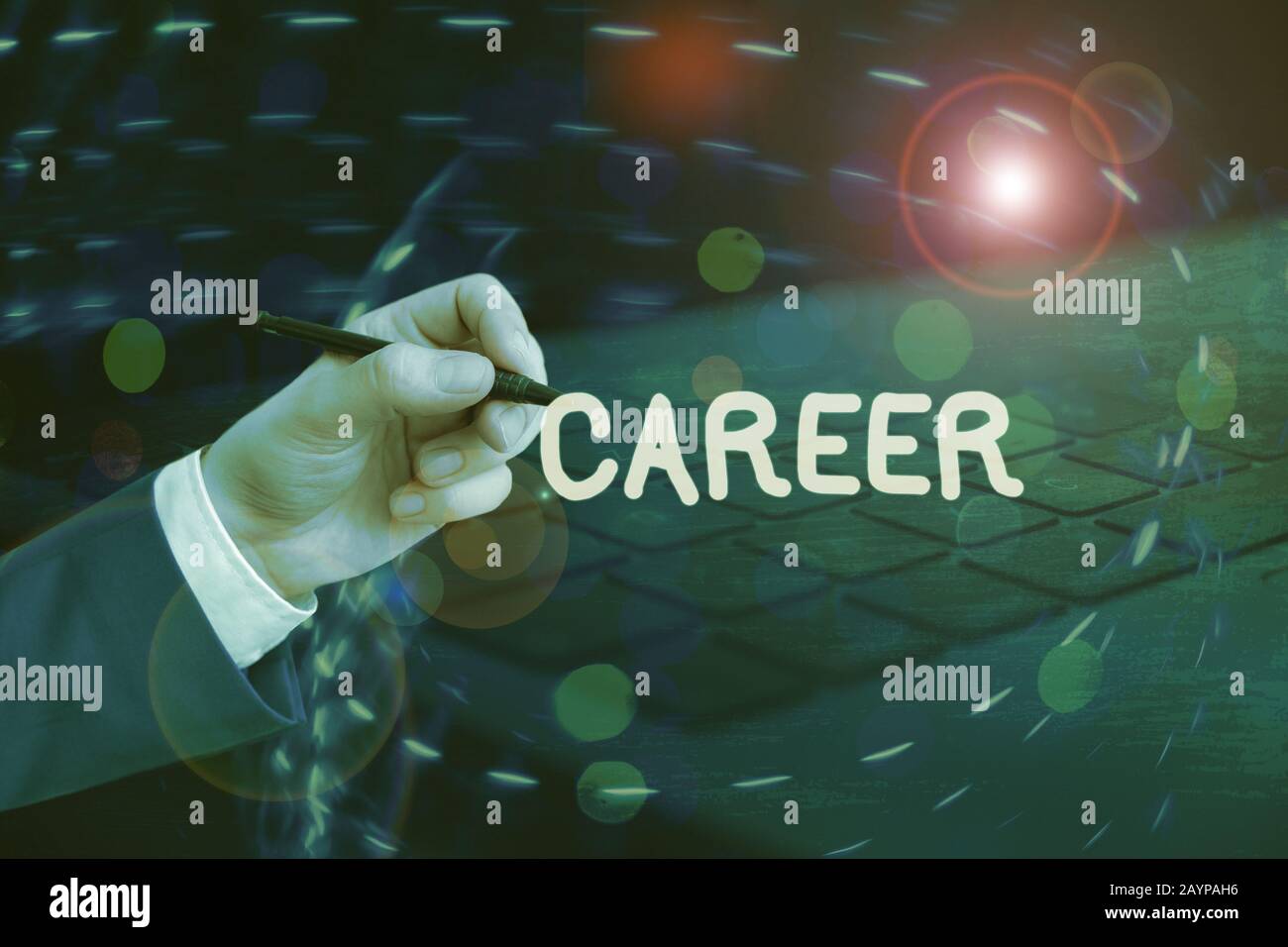 Handwriting text writing Career. Conceptual photo undertaken for period ...