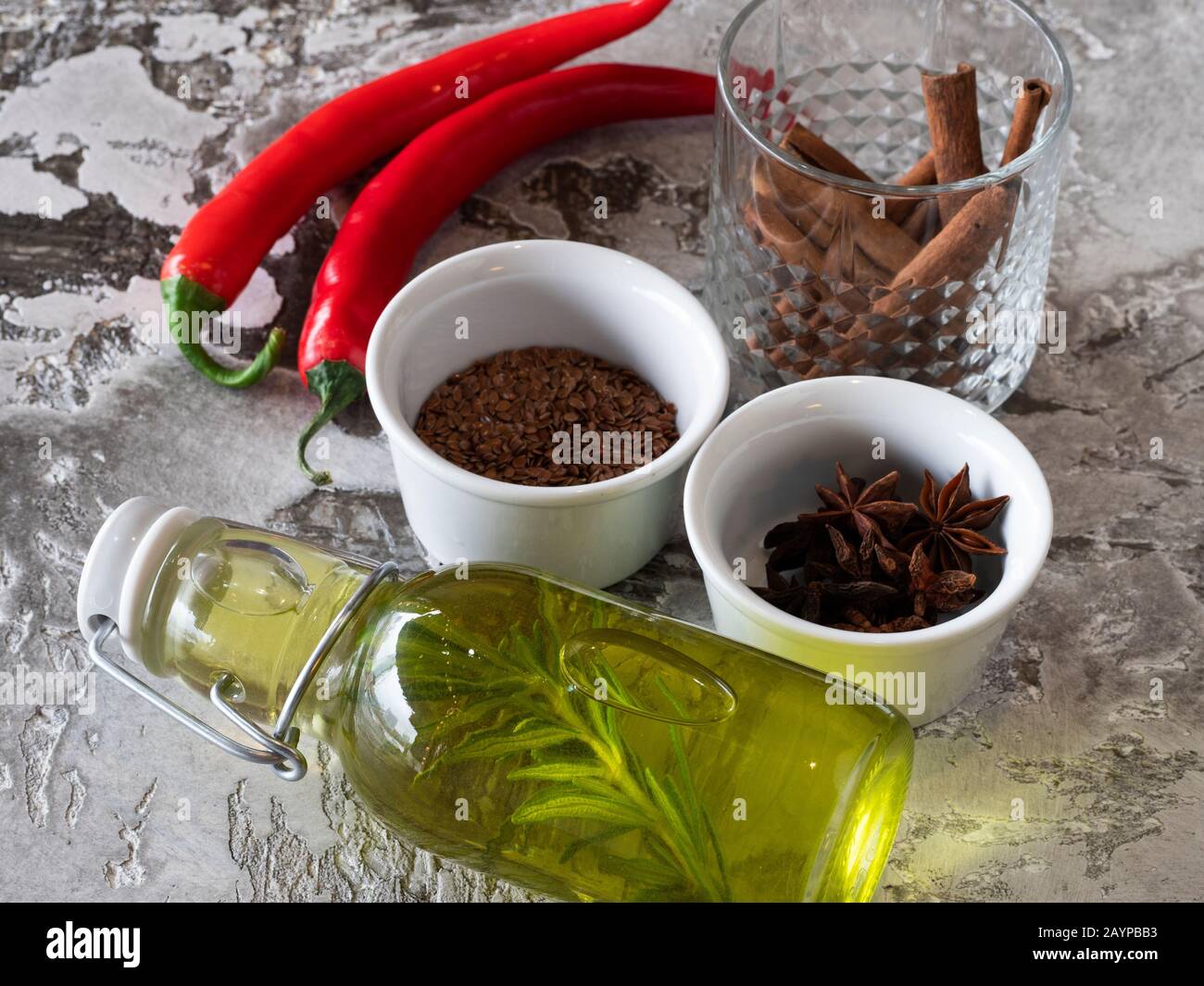 Flax seeds, star hi-res stock photography and images - Alamy