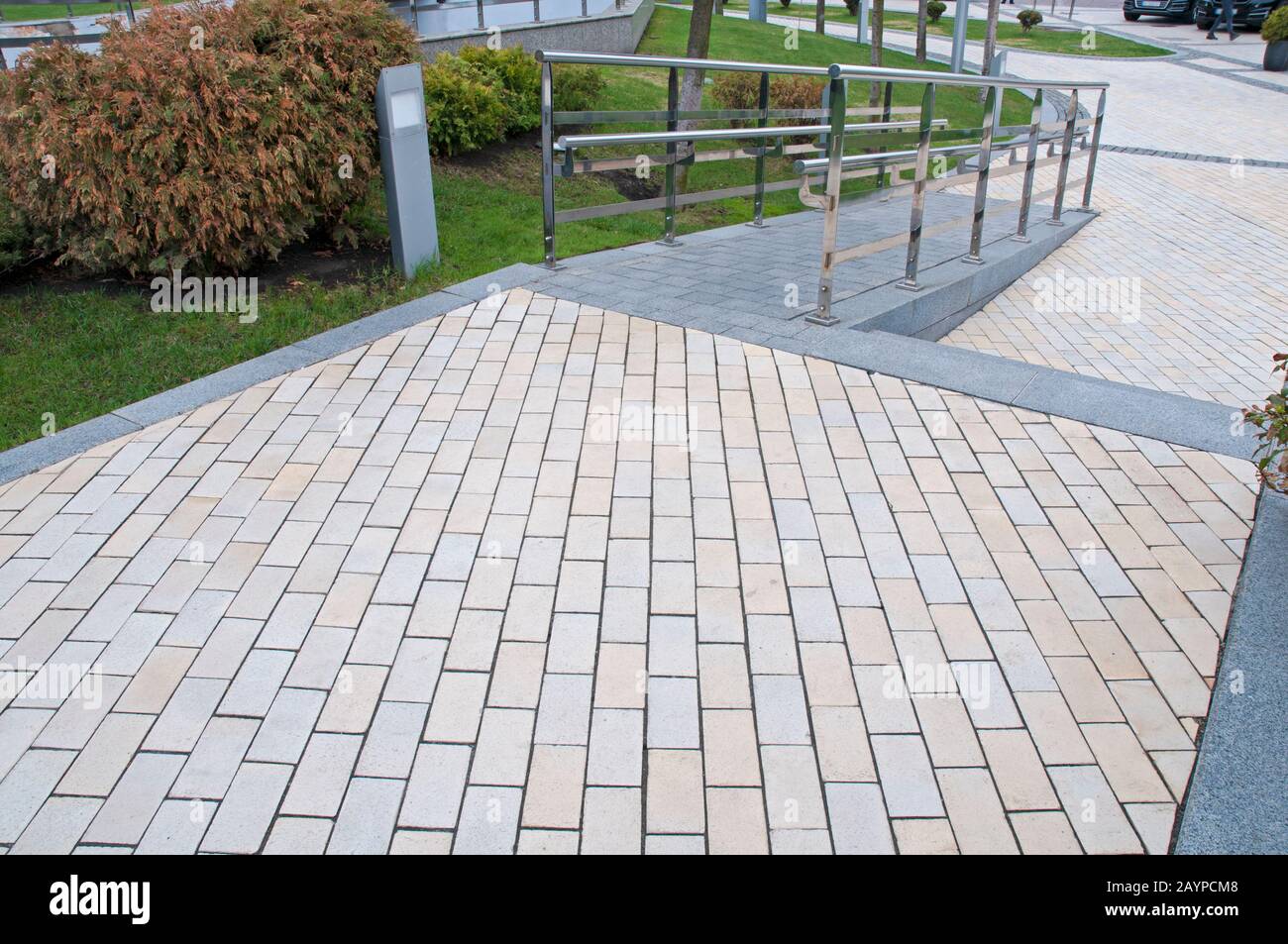 paths in the city landscape Stock Photo - Alamy