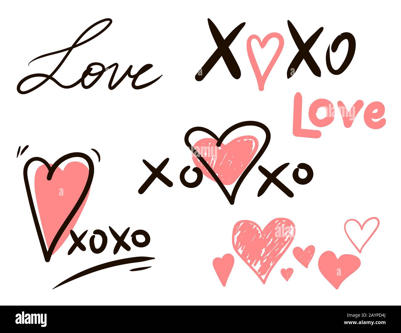 Love hand signs Cut Out Stock Images & Pictures - Alamy