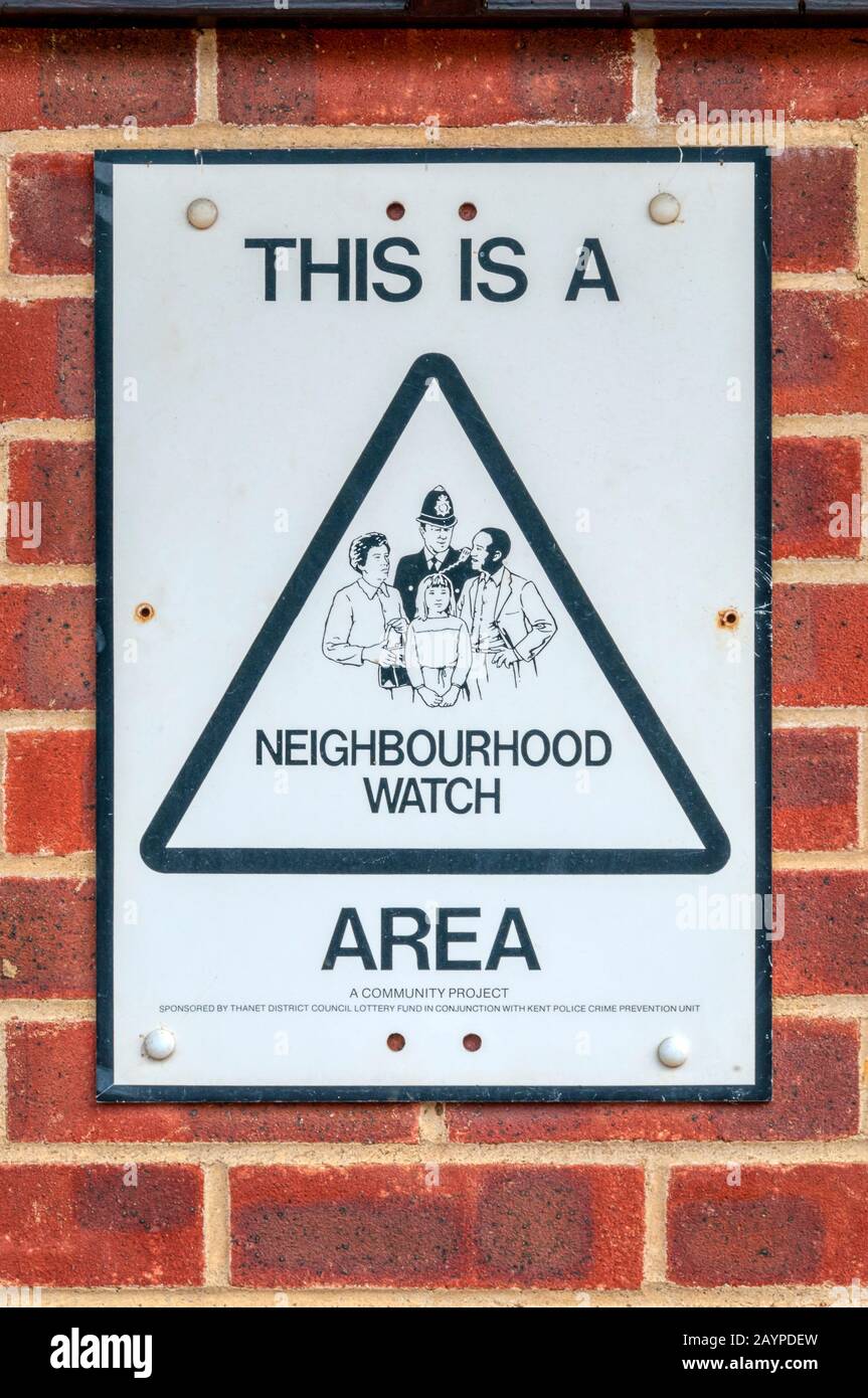 Neighborhood watch signs hi-res stock photography and images - Alamy
