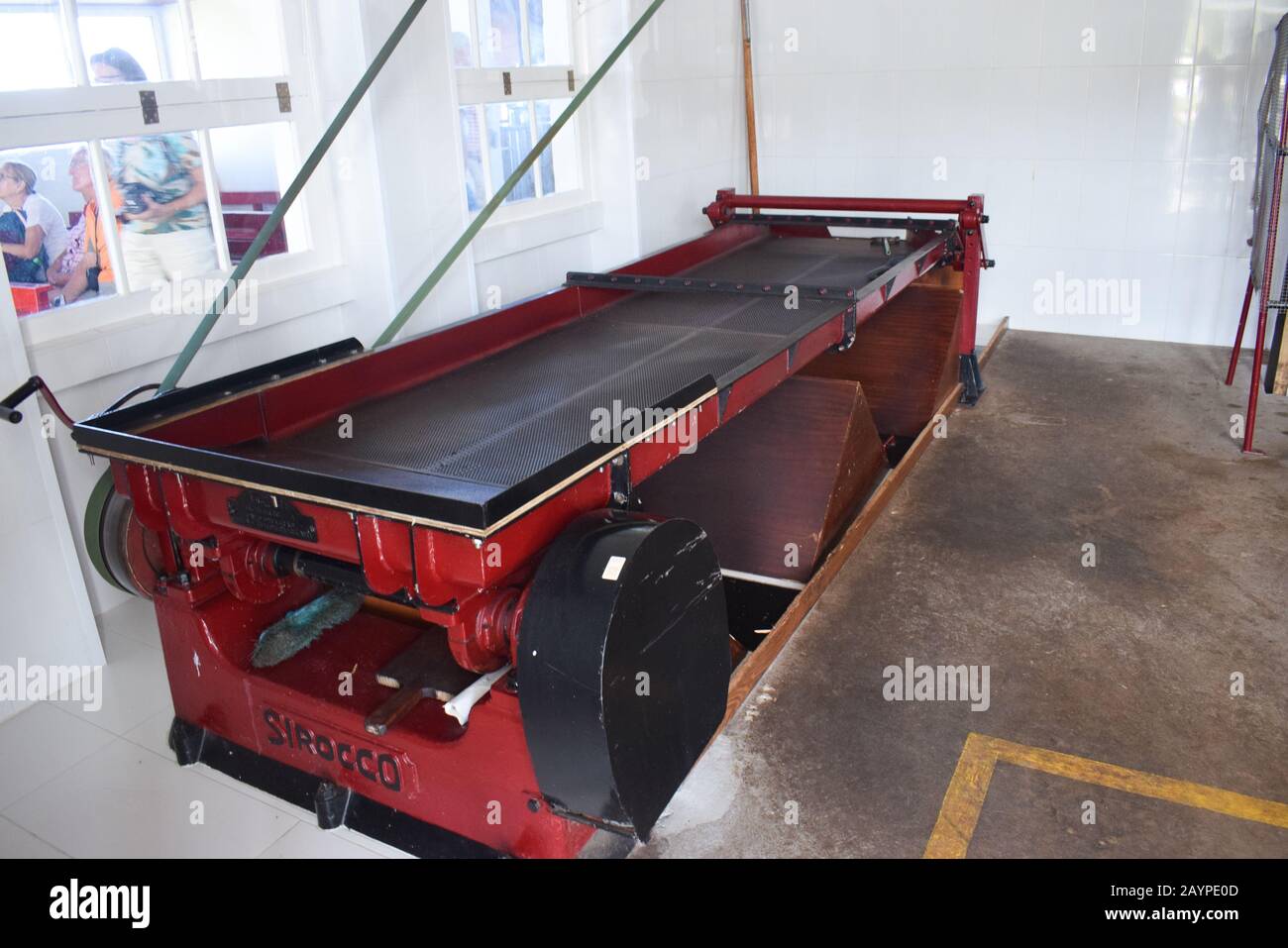 Tea factory inside, equipment and process Stock Photo - Alamy