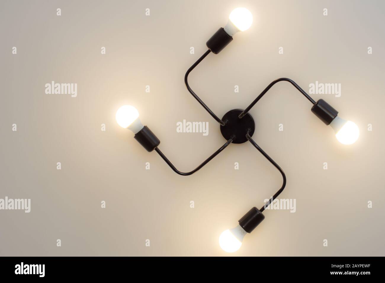Simple hanging lamp hi-res stock photography and images - Alamy