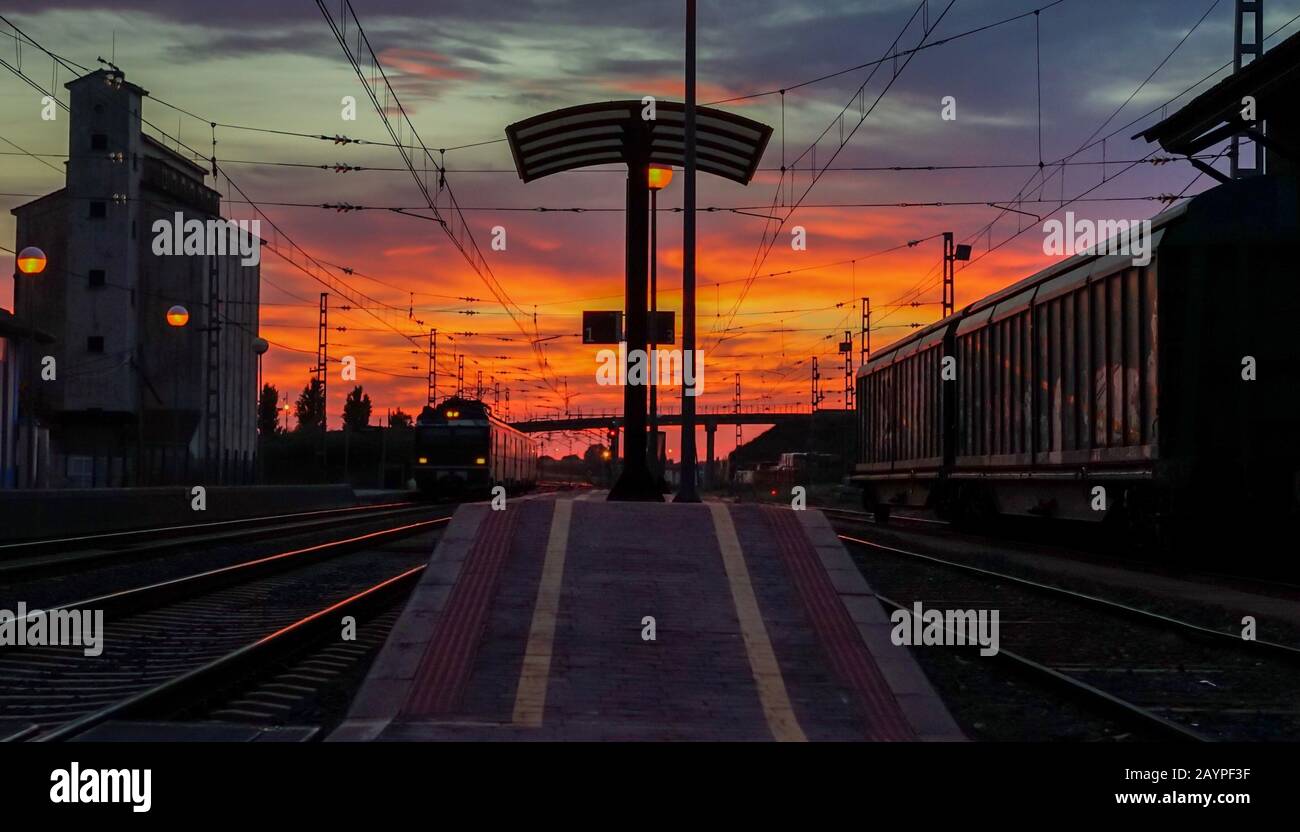 Europe freight railroad hi-res stock photography and images - Alamy