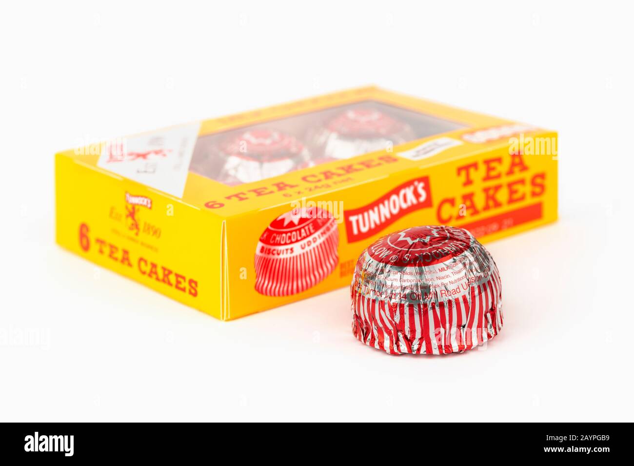 Tunnocks tea cakes hi-res stock photography and images - Alamy