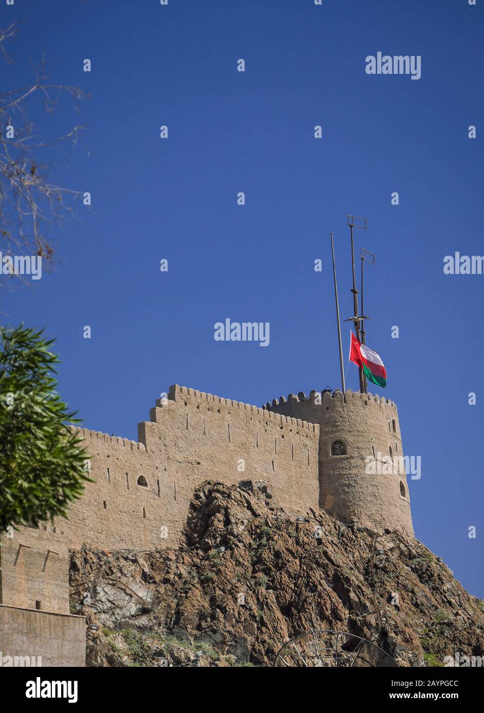 Mutrah stretches along an attractive corniche of latticed buildings hi ...