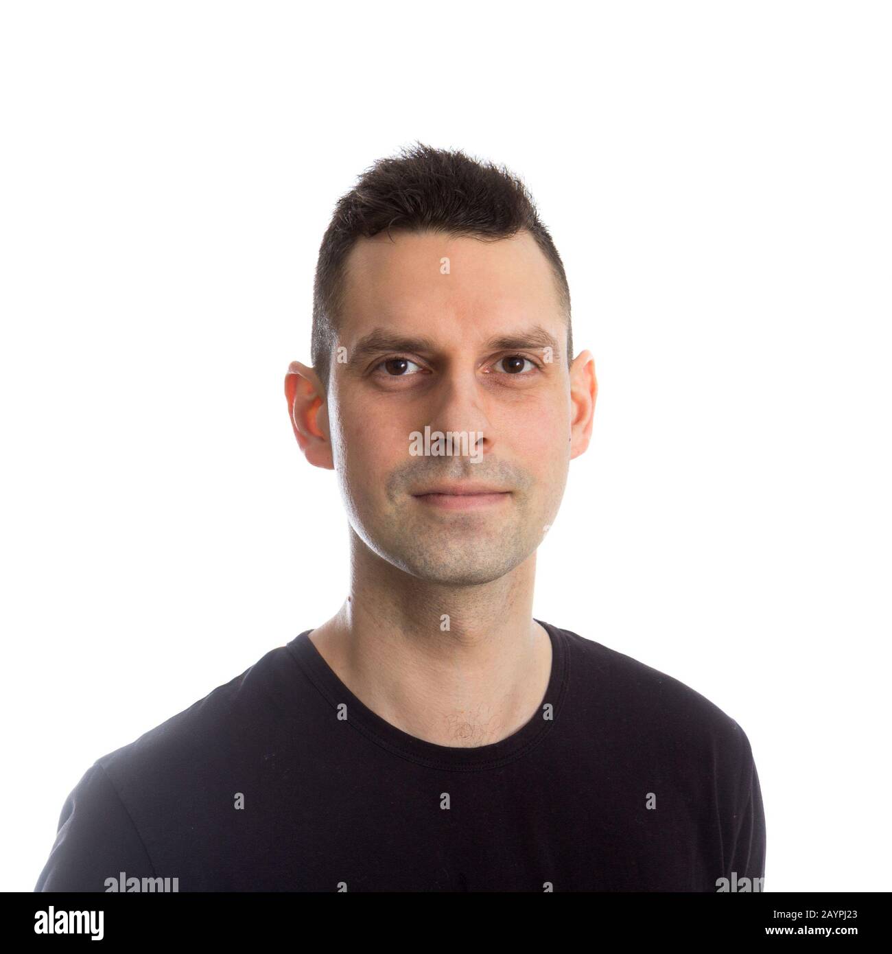 Portrait handsome young casual male hi-res stock photography and images ...