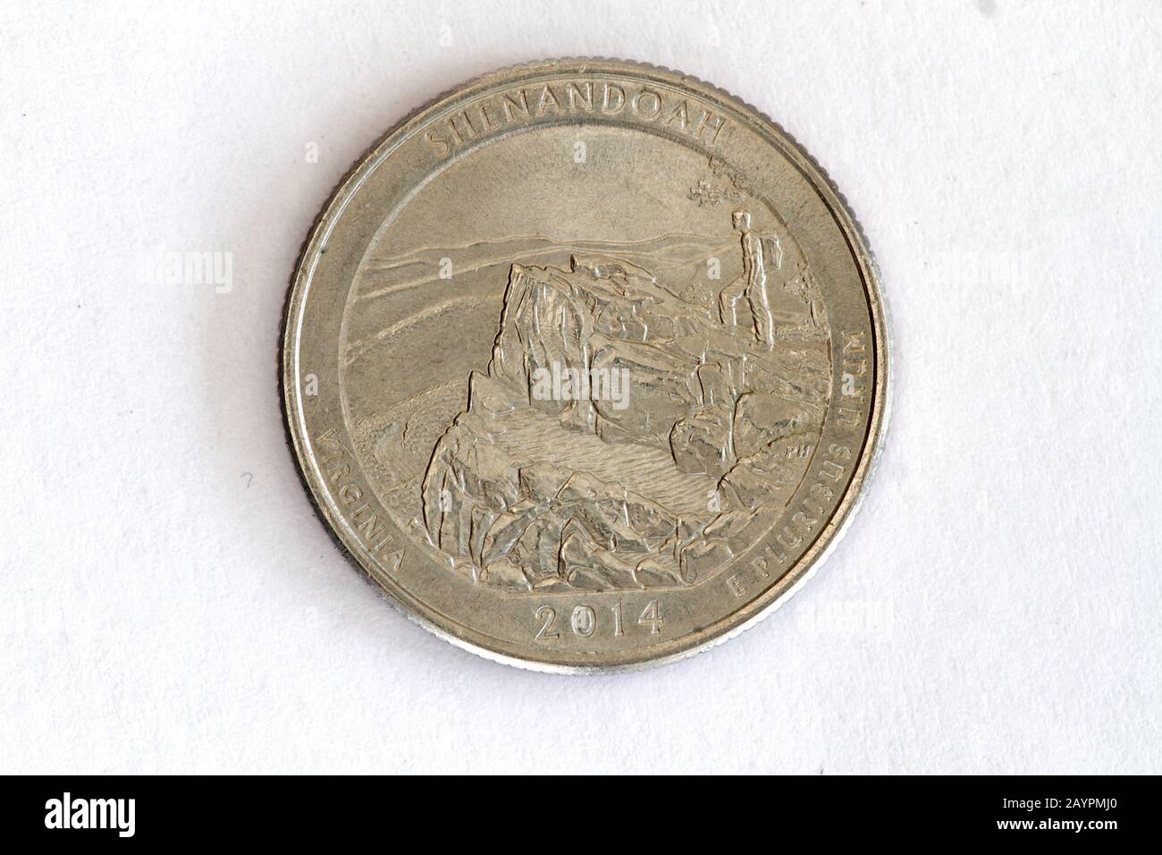 Virginia state quarter coin hi-res stock photography and images - Alamy