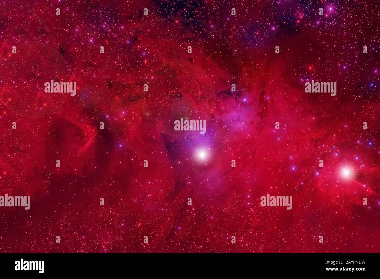 A red galaxy in deep space. Elements of this image were furnished by ...