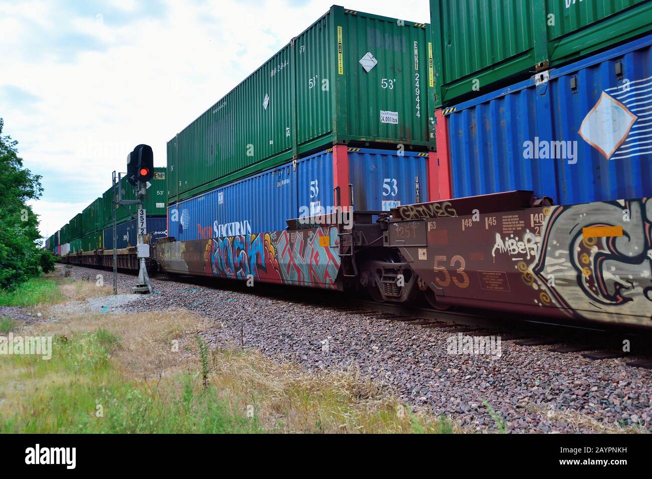 Intermodal hi-res stock photography and images - Alamy
