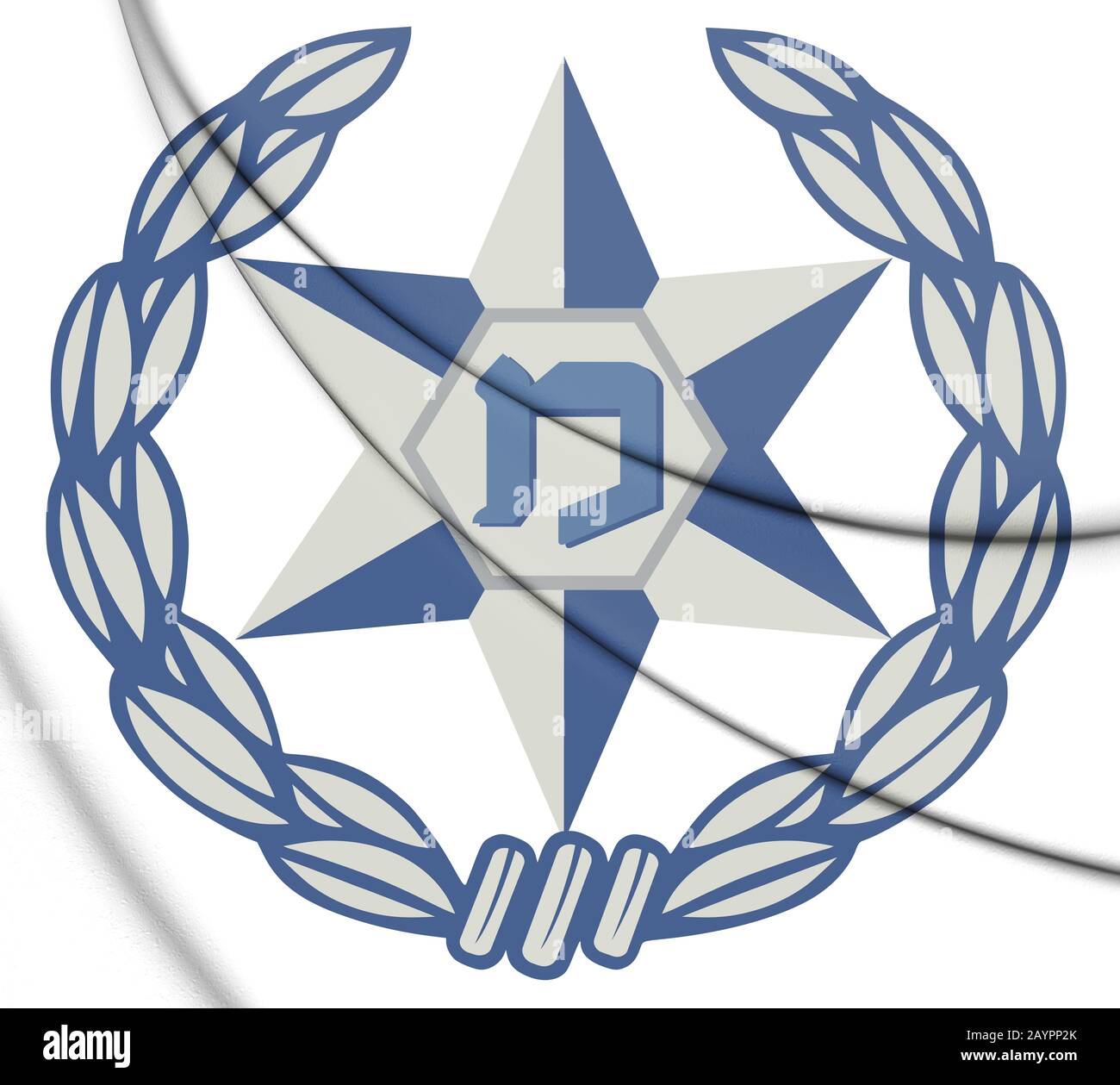 3D Emblem of Israel Police. 3D Illustration Stock Photo - Alamy