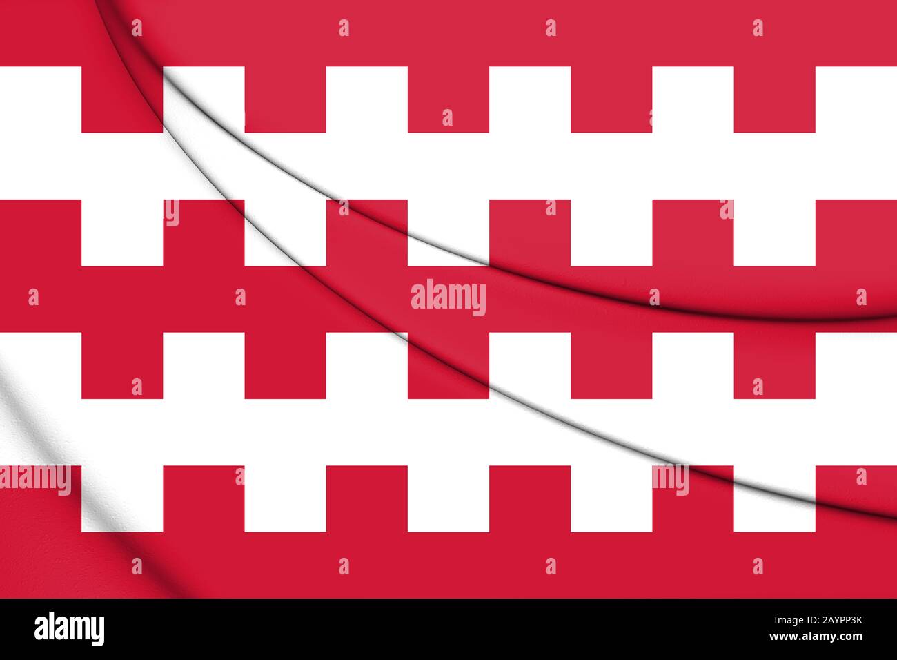 North brabant flag hi-res stock photography and images - Alamy