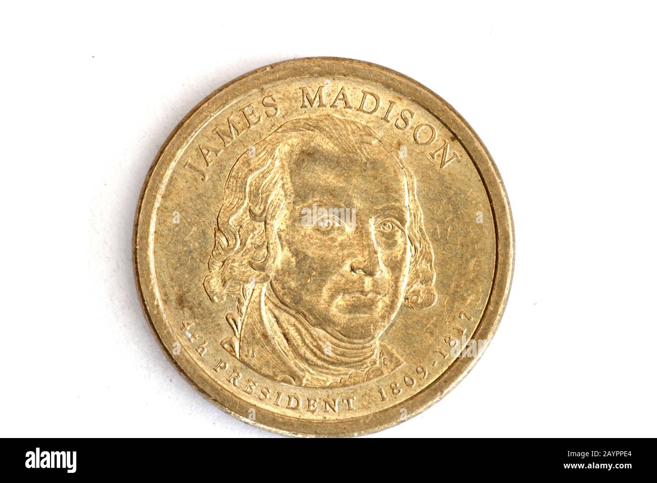 Silver coins james madison hi-res stock photography and images - Alamy