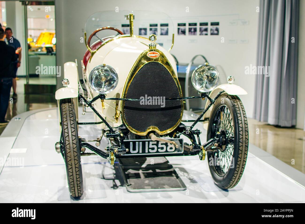 Antique car museum time machine hi-res stock photography and images - Alamy
