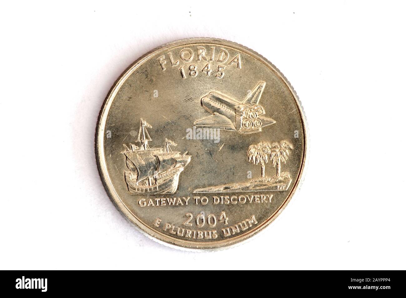 Florida State Quarter Stock Photo - Alamy