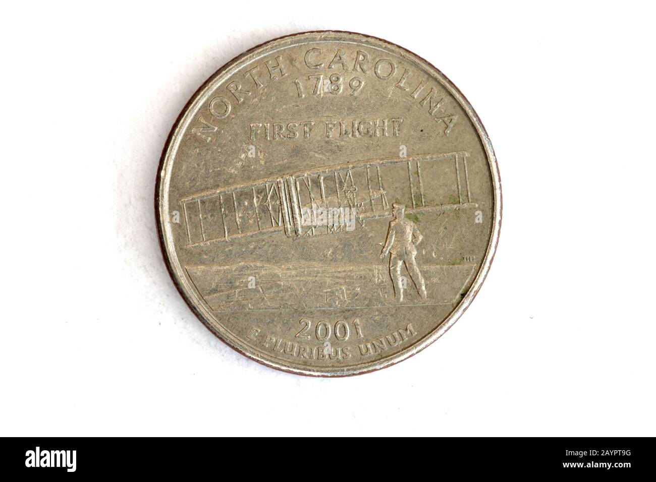 North Carolina State Quarter Stock Photo - Alamy