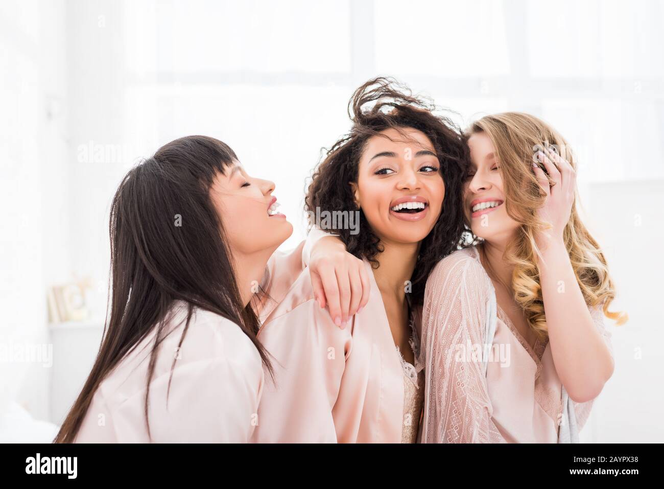 Three Girls Hugging