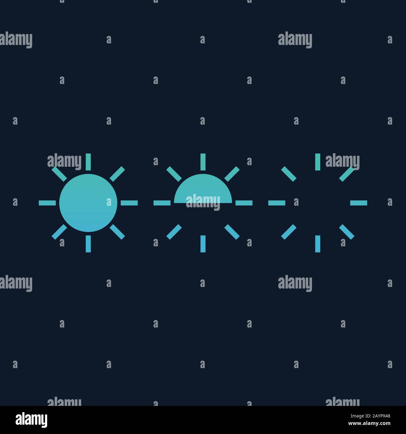 Flashing indicator lights Stock Vector Images - Alamy