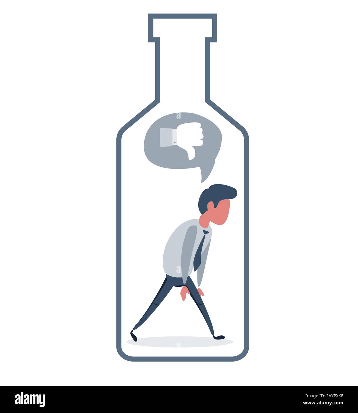 Alcoholism. Conceptual illustration for alcoholism Stock Vector Image ...