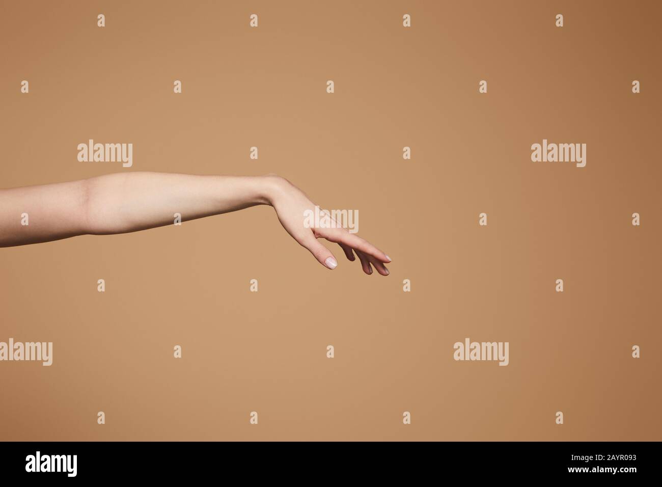 Delicate hand hi-res stock photography and images - Alamy