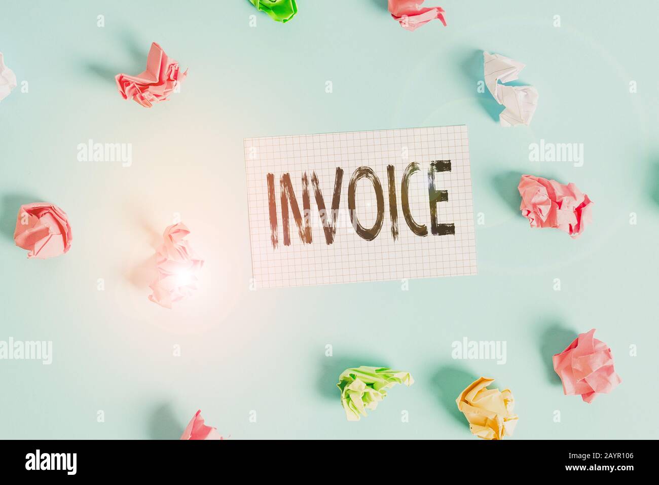 Crumpled receipt hi-res stock photography and images - Alamy