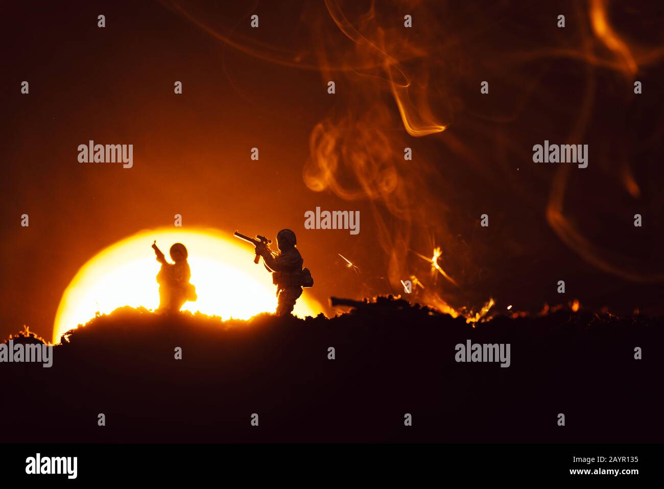 Battle scene models hi-res stock photography and images - Alamy