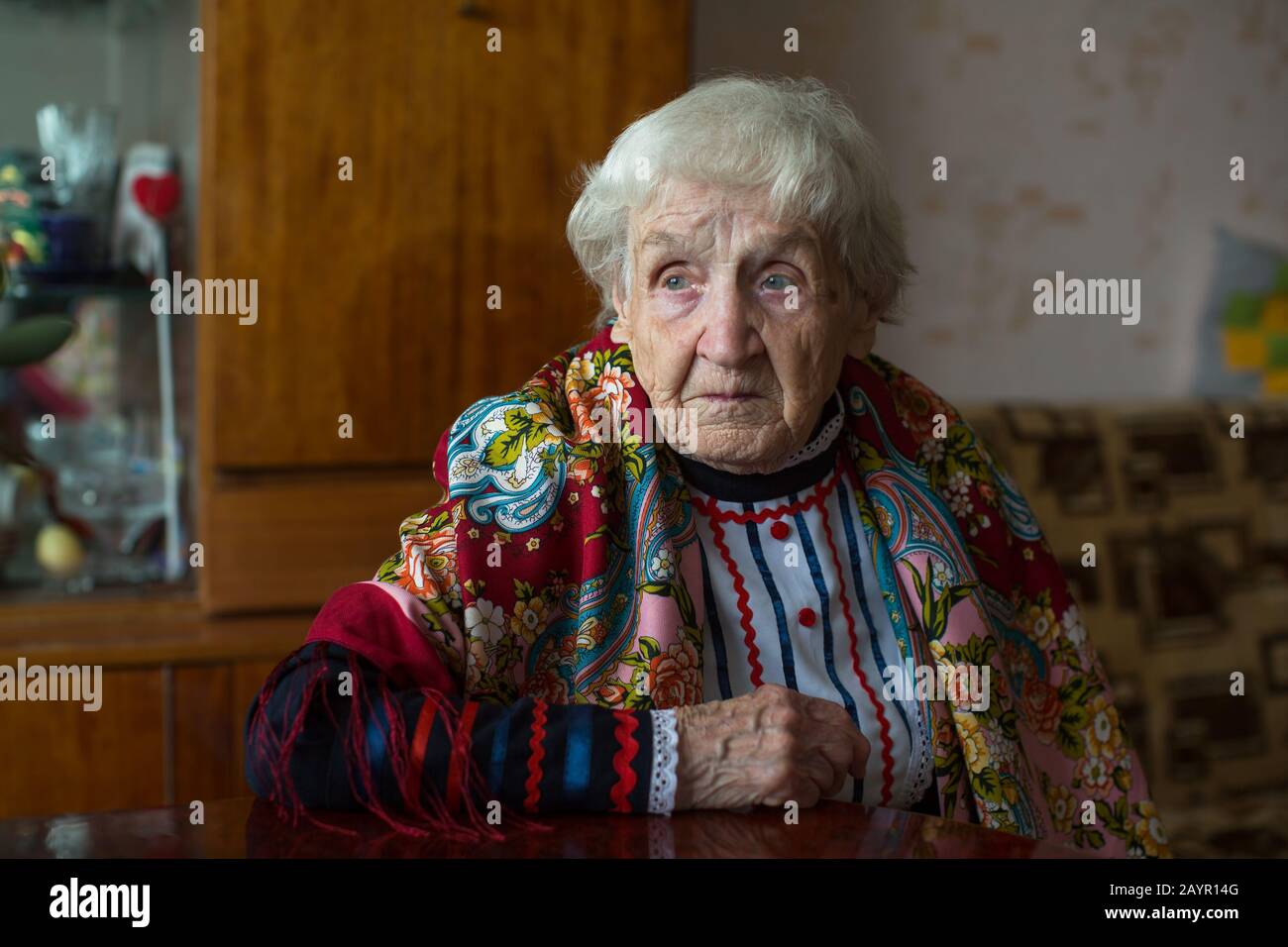 Ukraine portrait old ukrainian woman hi-res stock photography and ...