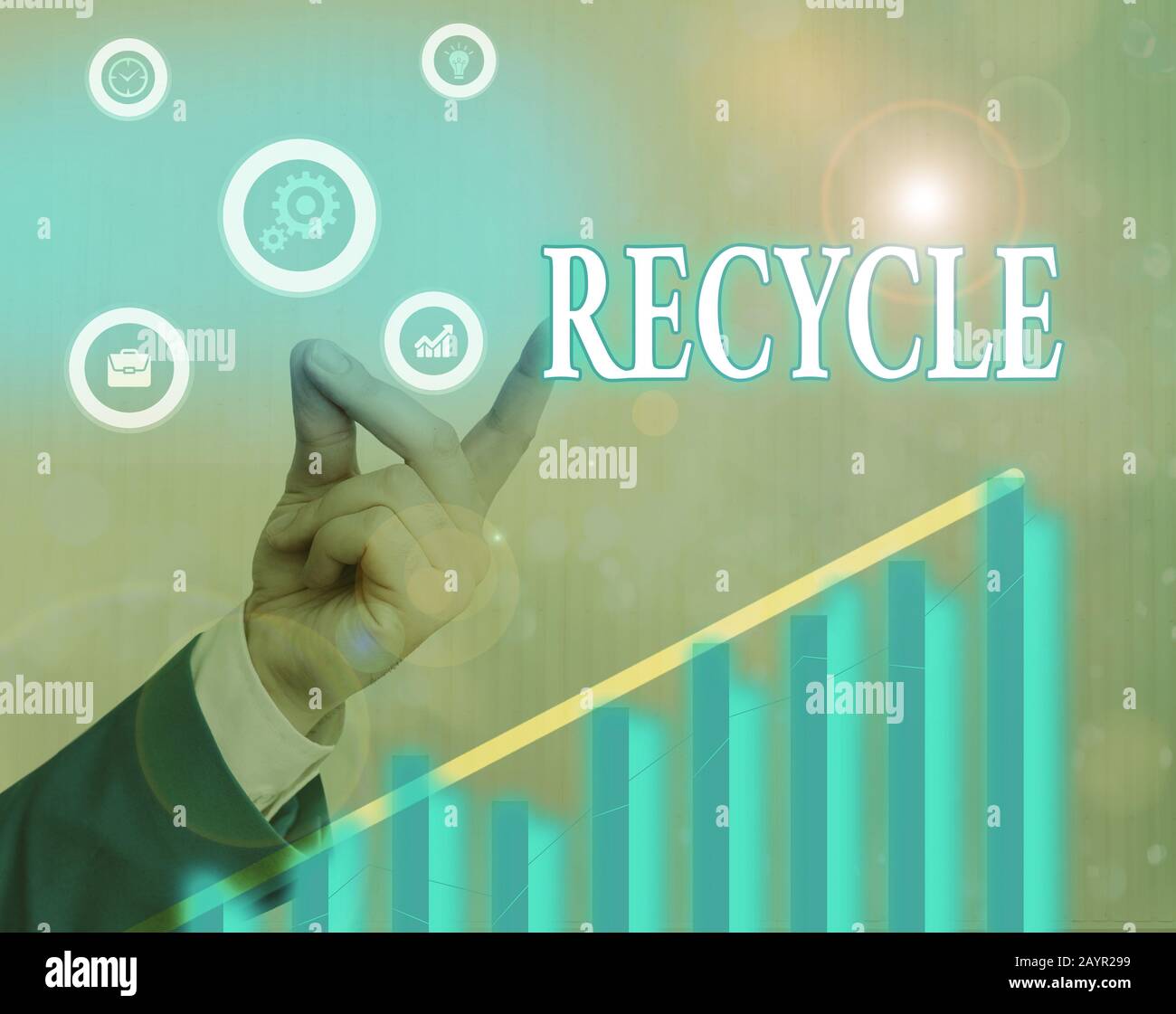 Converting waste materials into new materials hi-res stock photography ...