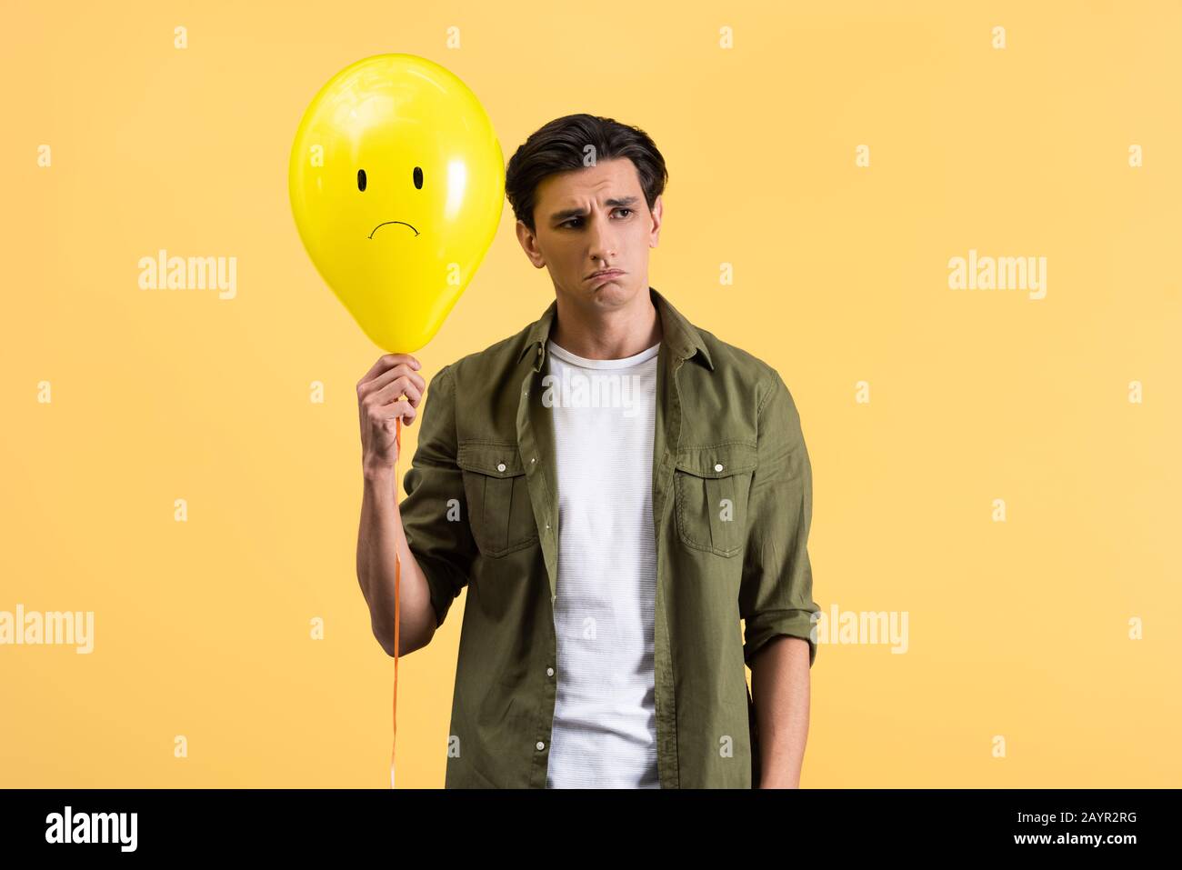 Sad balloon hi-res stock photography and images - Alamy
