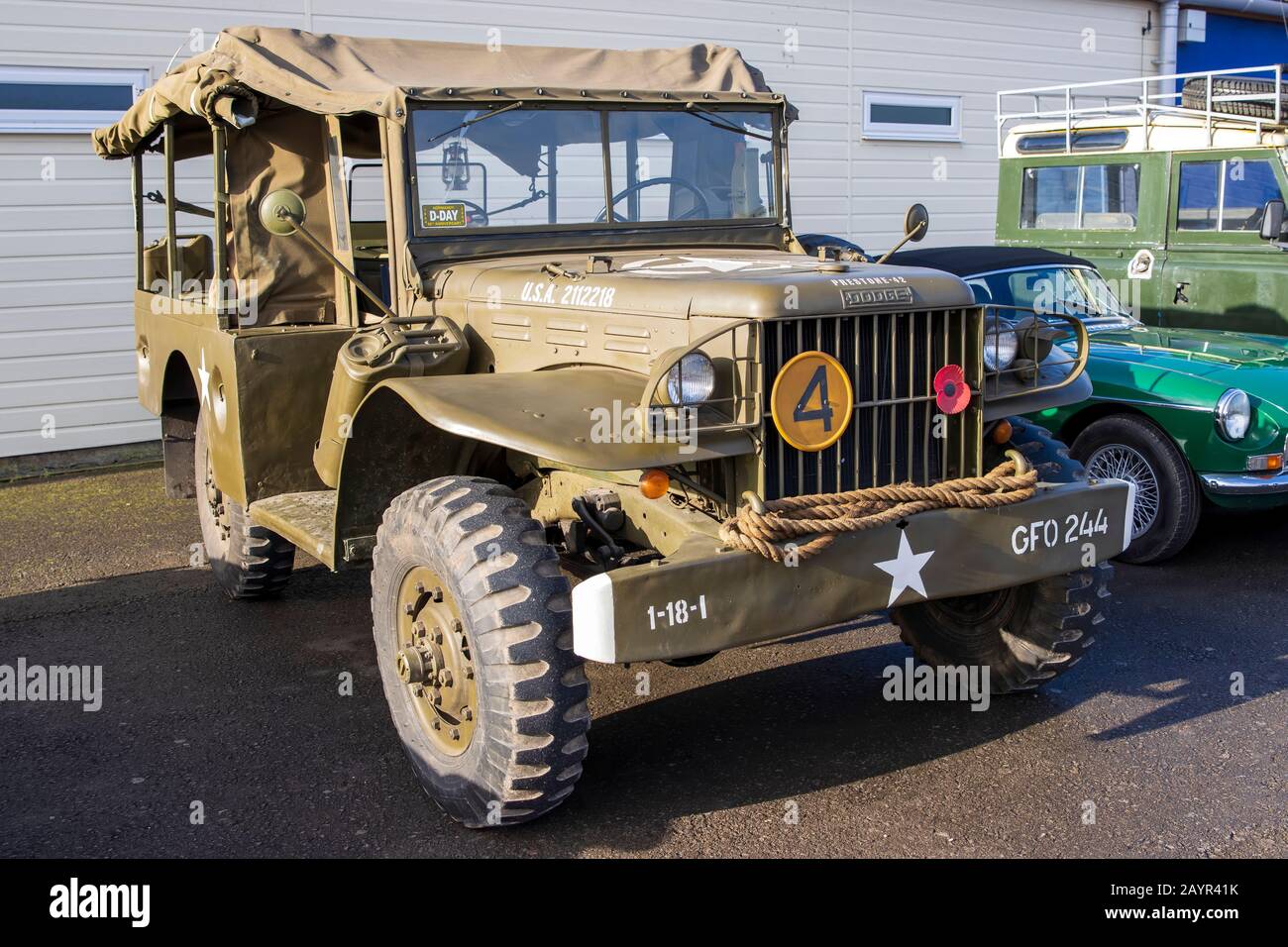 Dodge Weapons Carrier 51, 1942, Reg No: GFO 244, at The Great Western ...