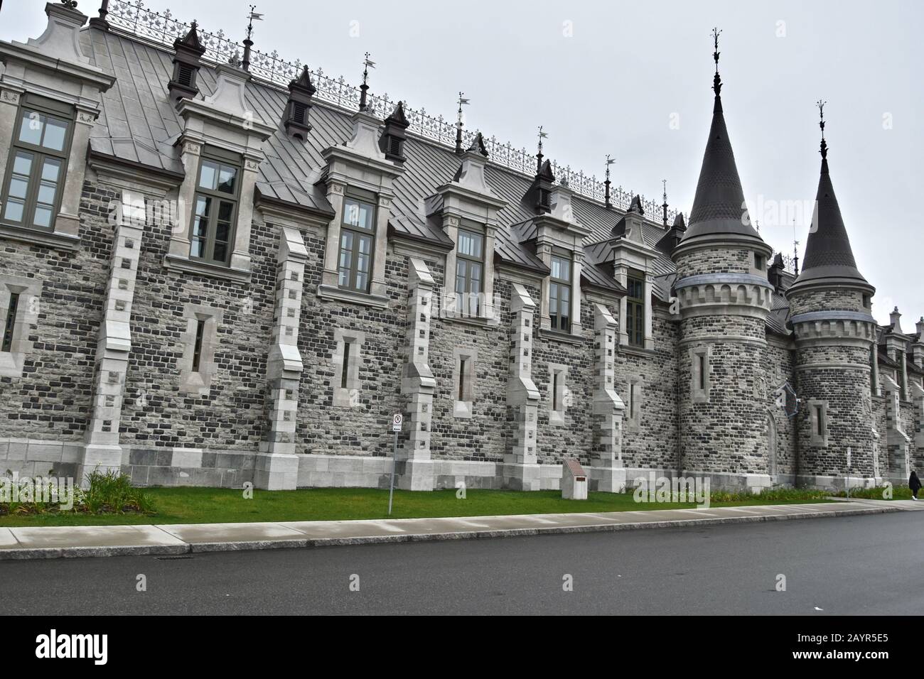 Sights around Quebec City, the capitol of Quebec, Canada Stock Photo ...