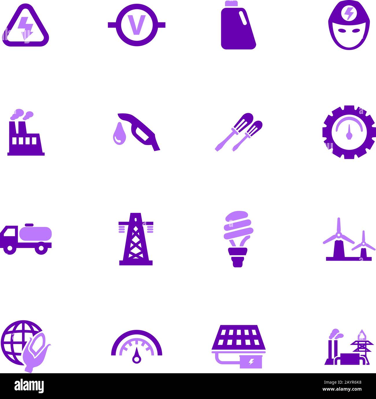 Alternative energy icons set Stock Vector Image & Art - Alamy