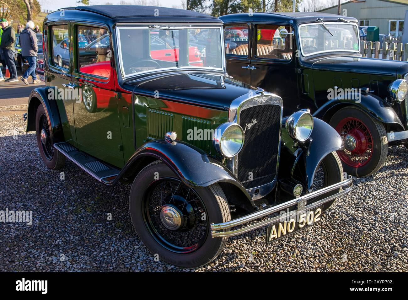 Austin 10, 1933, Reg No: ANO 502, at The Great Western Classic Car Show ...