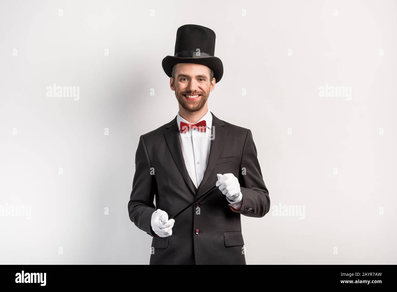 Happy magician hi-res stock photography and images - Alamy