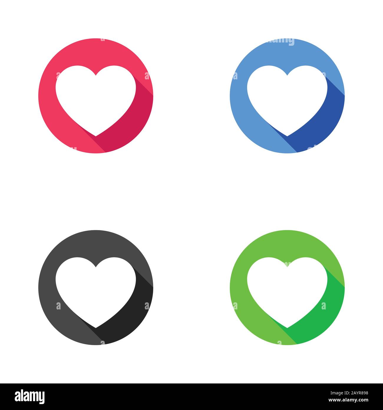 Favorites icon, Heart, Love sign symbol, Bookmark symbol, button Stock ...