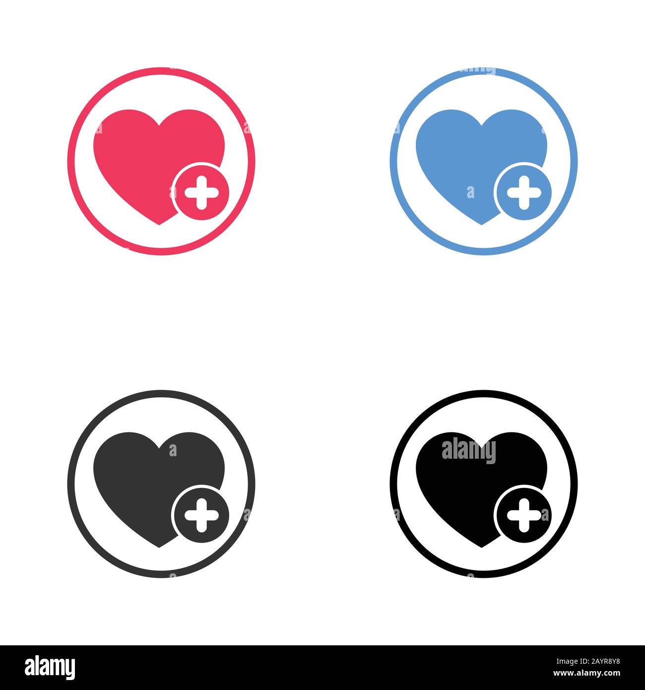 Favorites icon with plus symbol. Favorite icon, heart add plus sign ...
