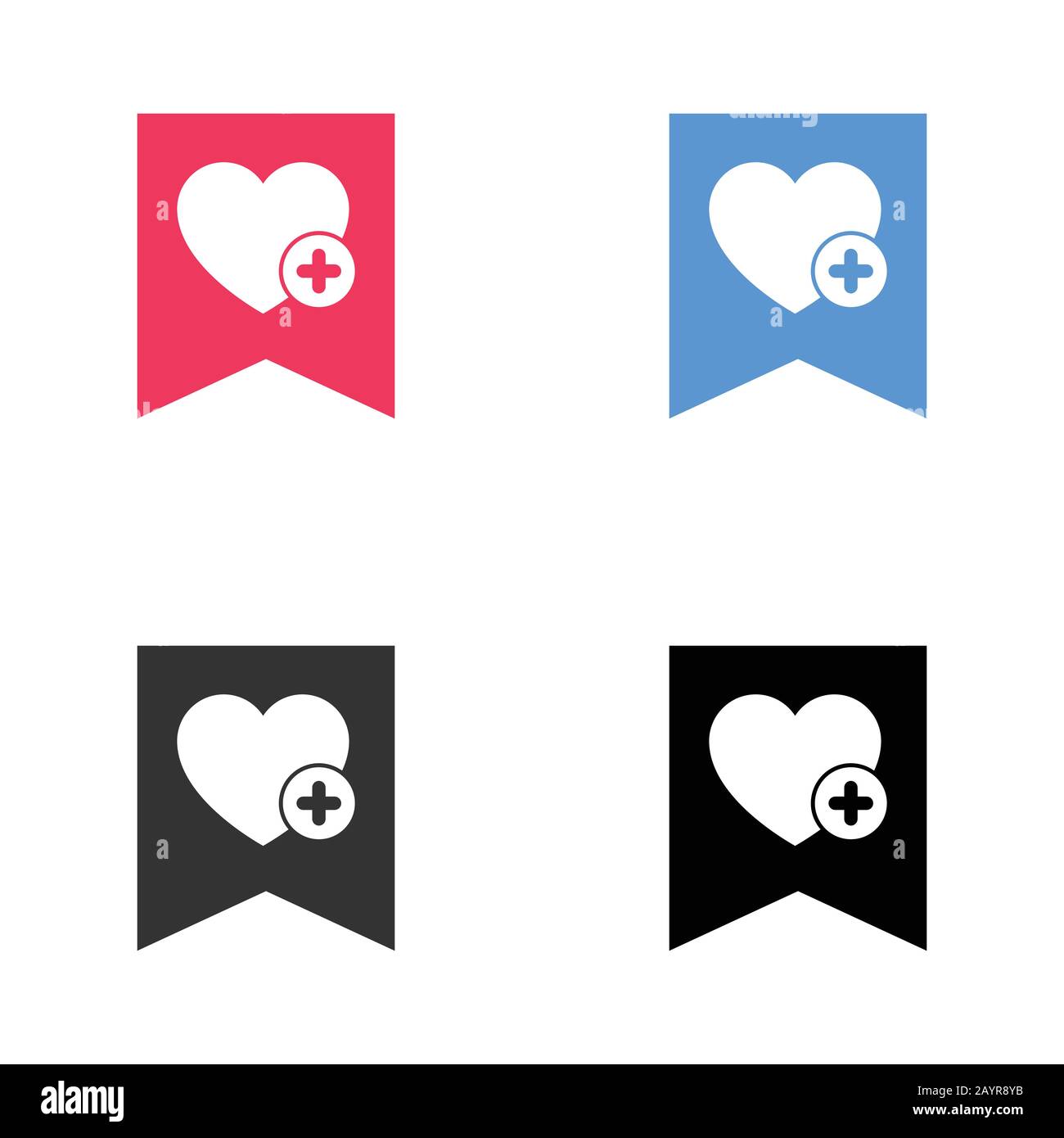 Favorites icon with plus symbol. Favorite icon, heart add plus sign ...