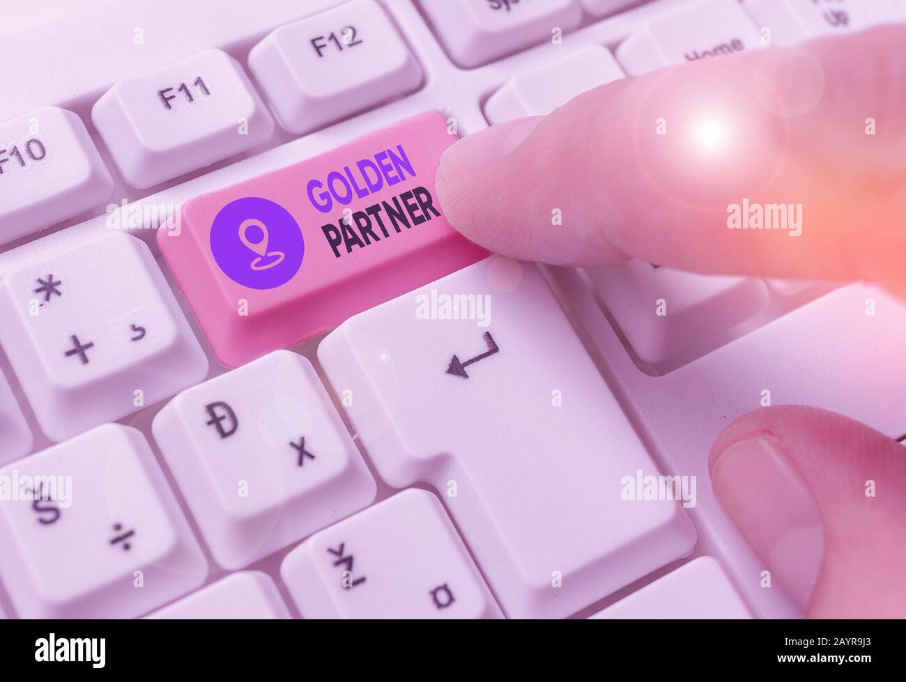 Conceptual hand writing showing Golden Partner. Concept meaning all ...