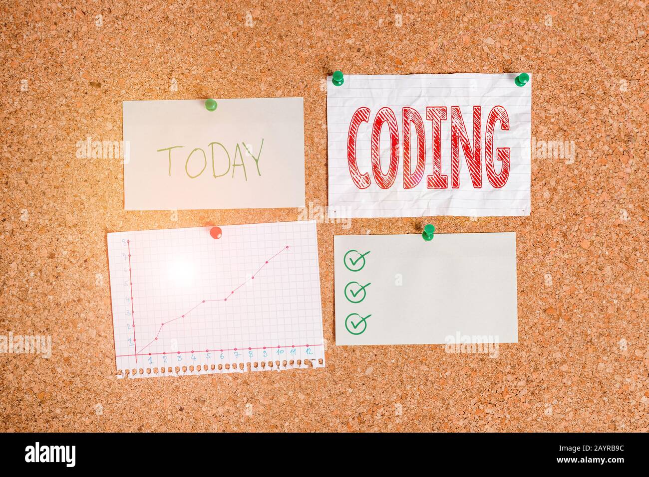 Text sign showing Coding. Business photo showcasing assigning code to something for ...