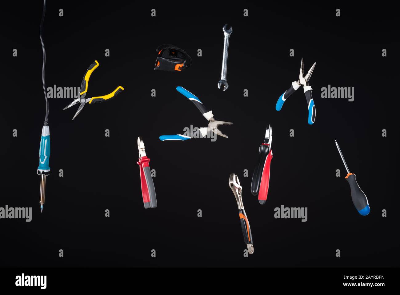 Flying tools hi-res stock photography and images - Alamy