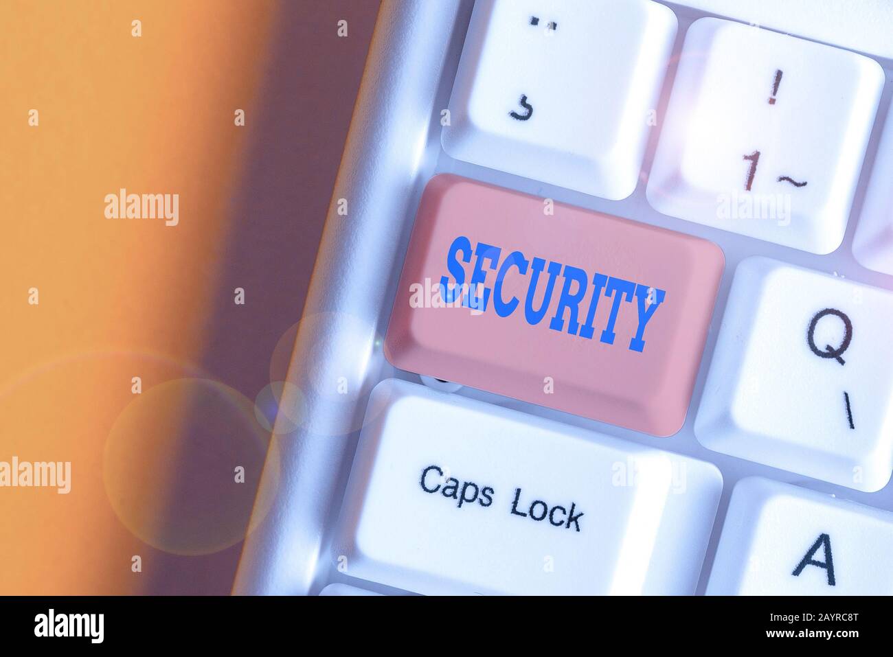 Text sign showing Security. Business photo showcasing measures taken to ...